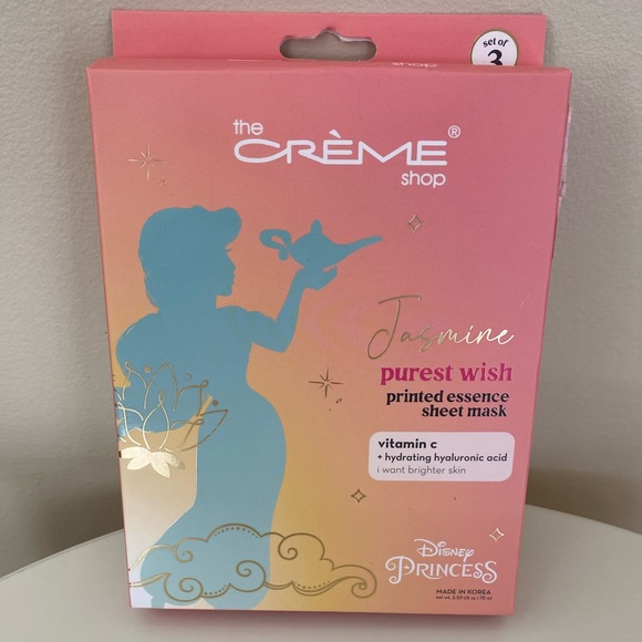 Disney | Skincare | Disney Princess Jasmine The Creme Shop Sheet Mask ...
